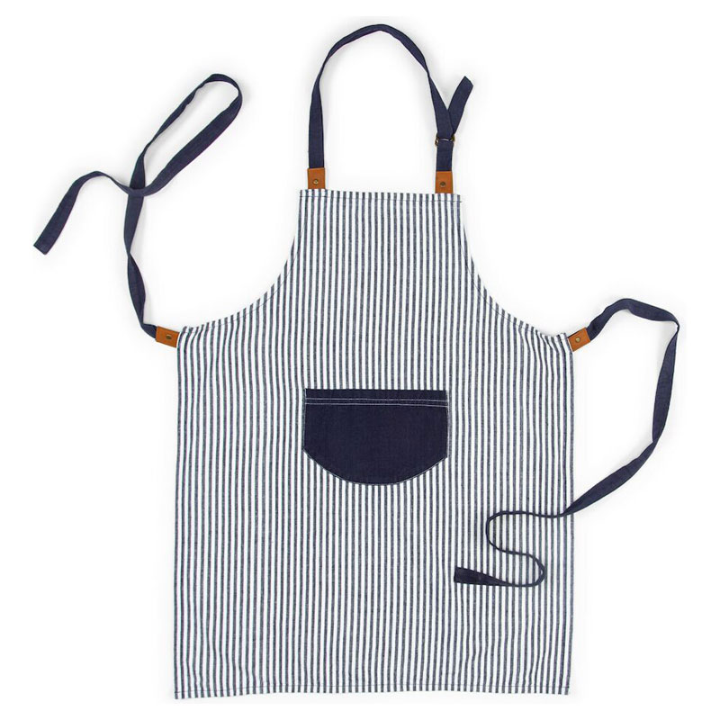 Lord Nelson Vic Rand Förkläde Vit/Marin - Köp före kl 15.00 skickas idag